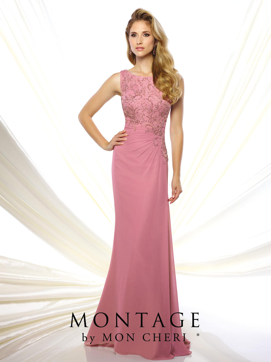 French Novelty: Montage by Mon Cheri 116947 Formal Gown