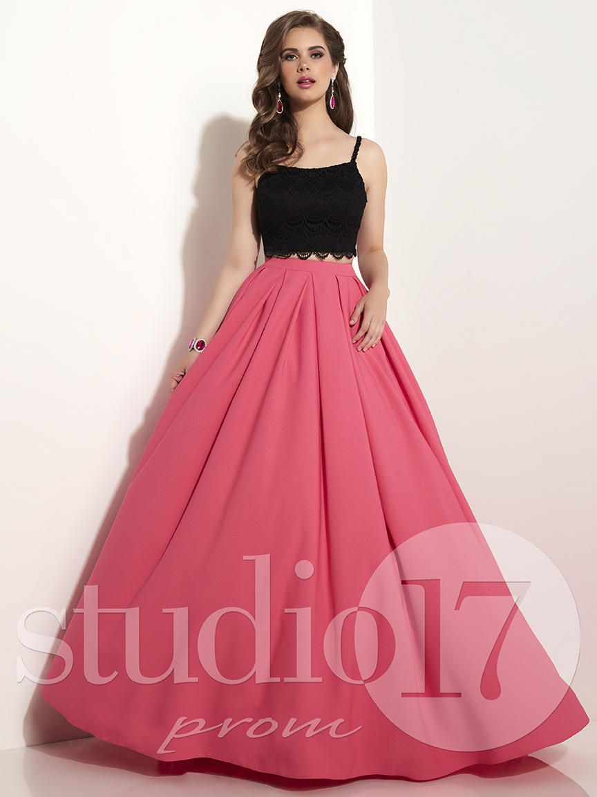 French Novelty: Studio 17 12598 Two Piece Ball Gown
