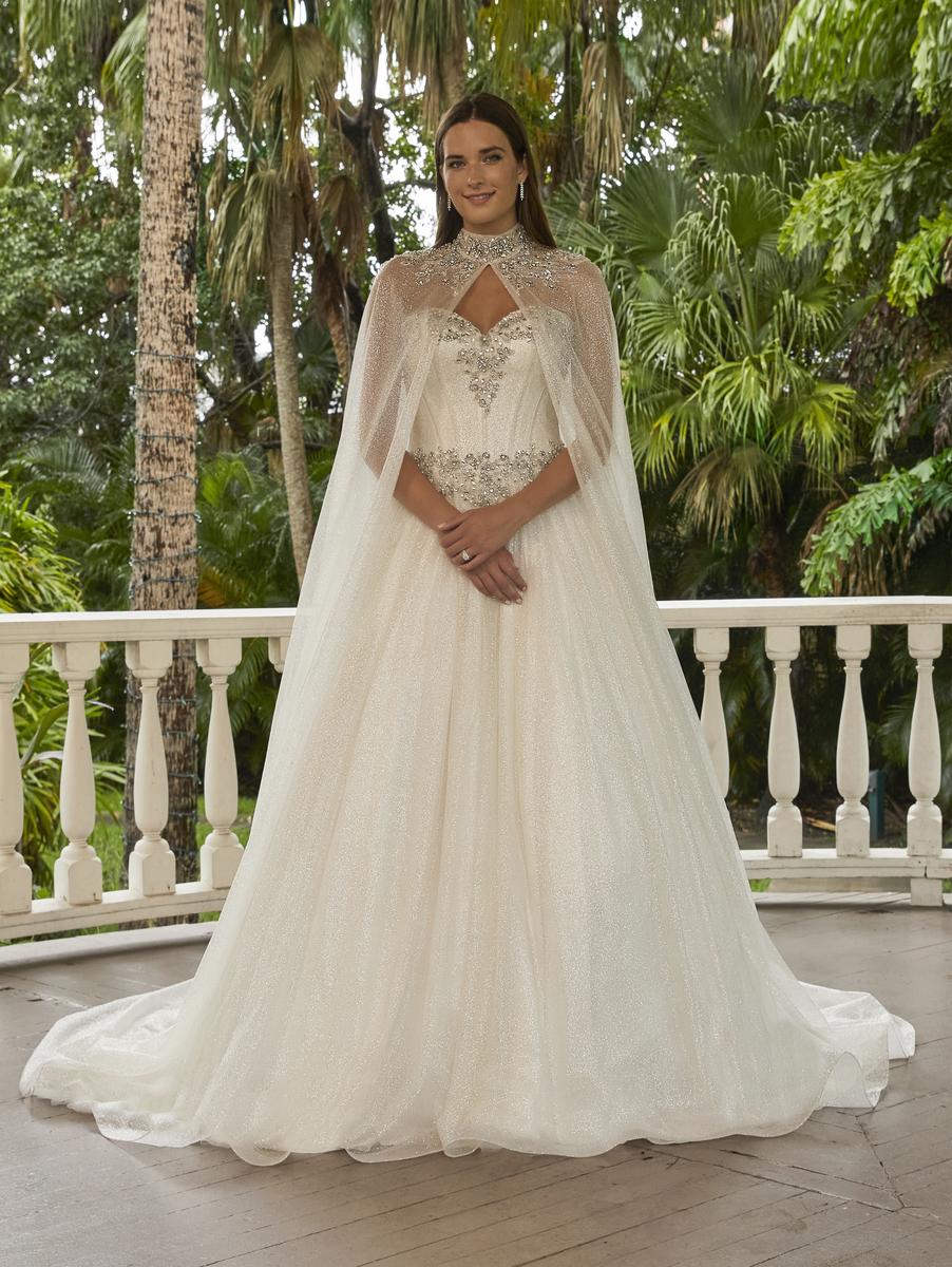 French Novelty: Christina Wu Brides 15814 Ivory Sparkle Wedding Gown