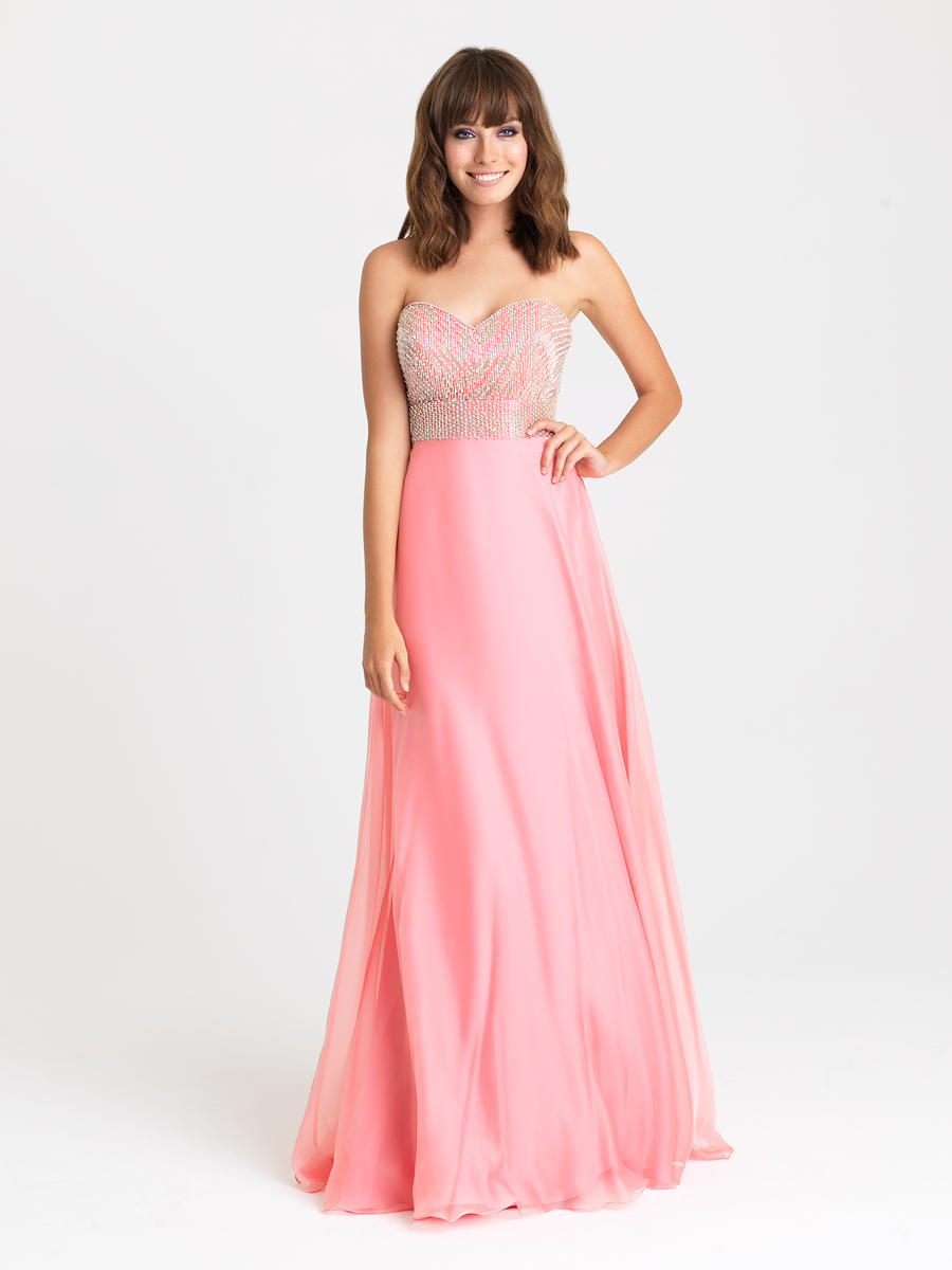 French Novelty: Madison James 16-372 Classic Prom Gown