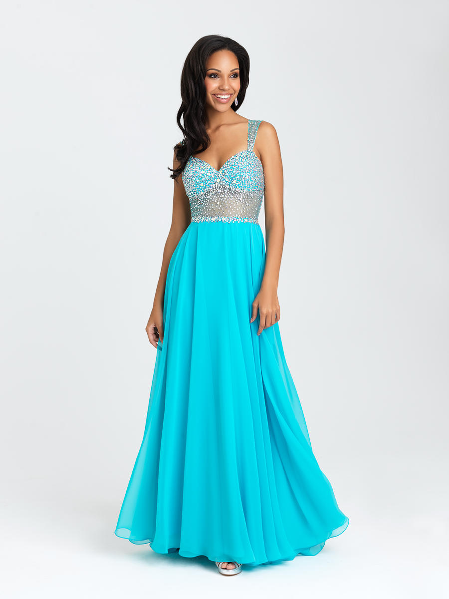 French Novelty: Madison James 16-399 Dreamy Prom Gown