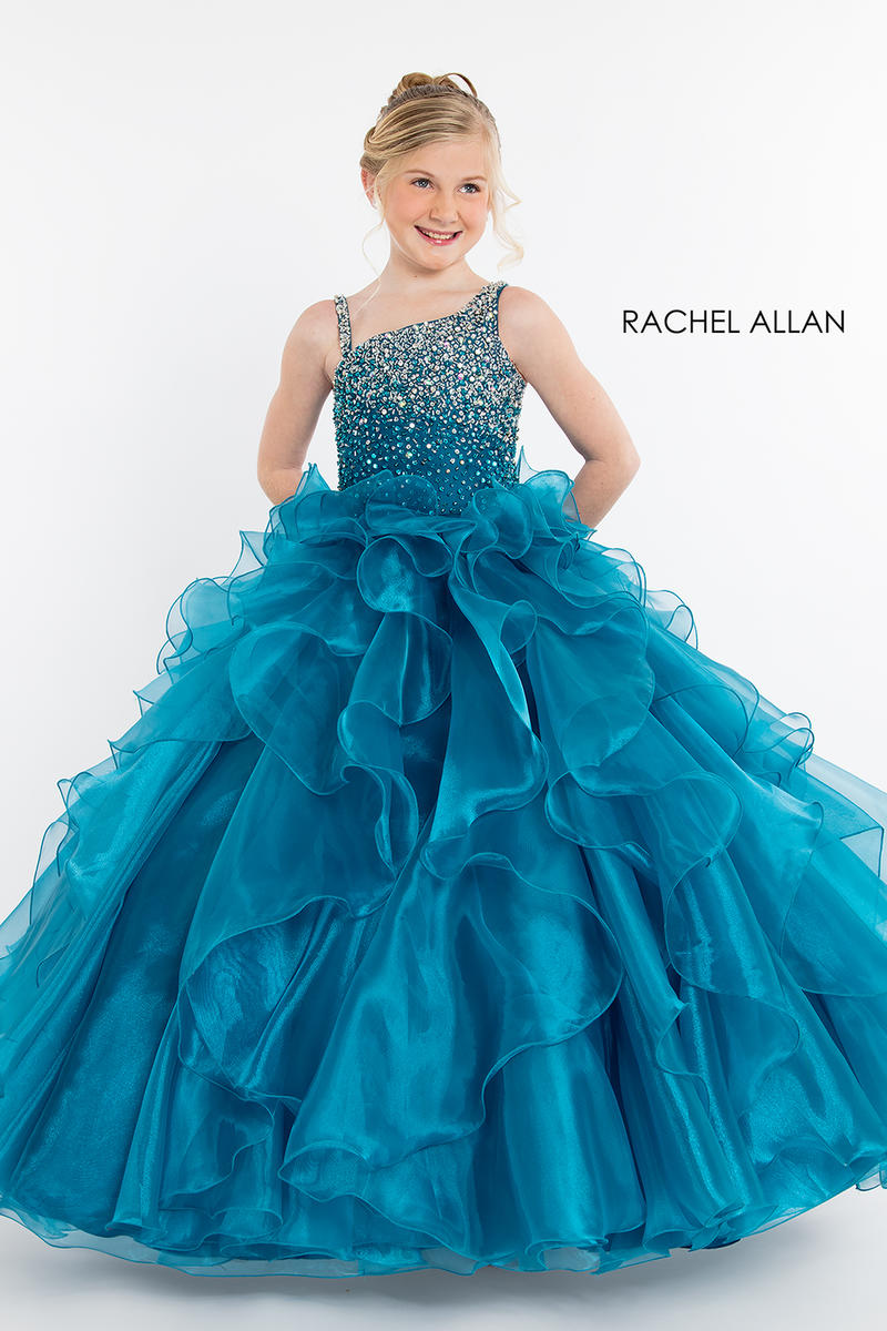 French Novelty: Rachel Allan Perfect Angels 1709 Girls Ruffled Pageant ...