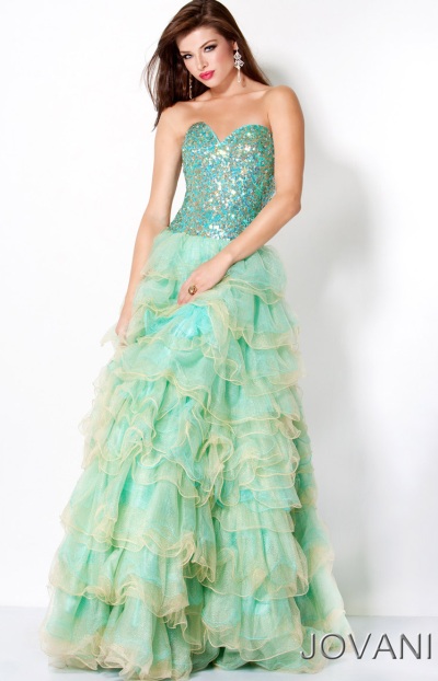Frilly Prom Dresses images