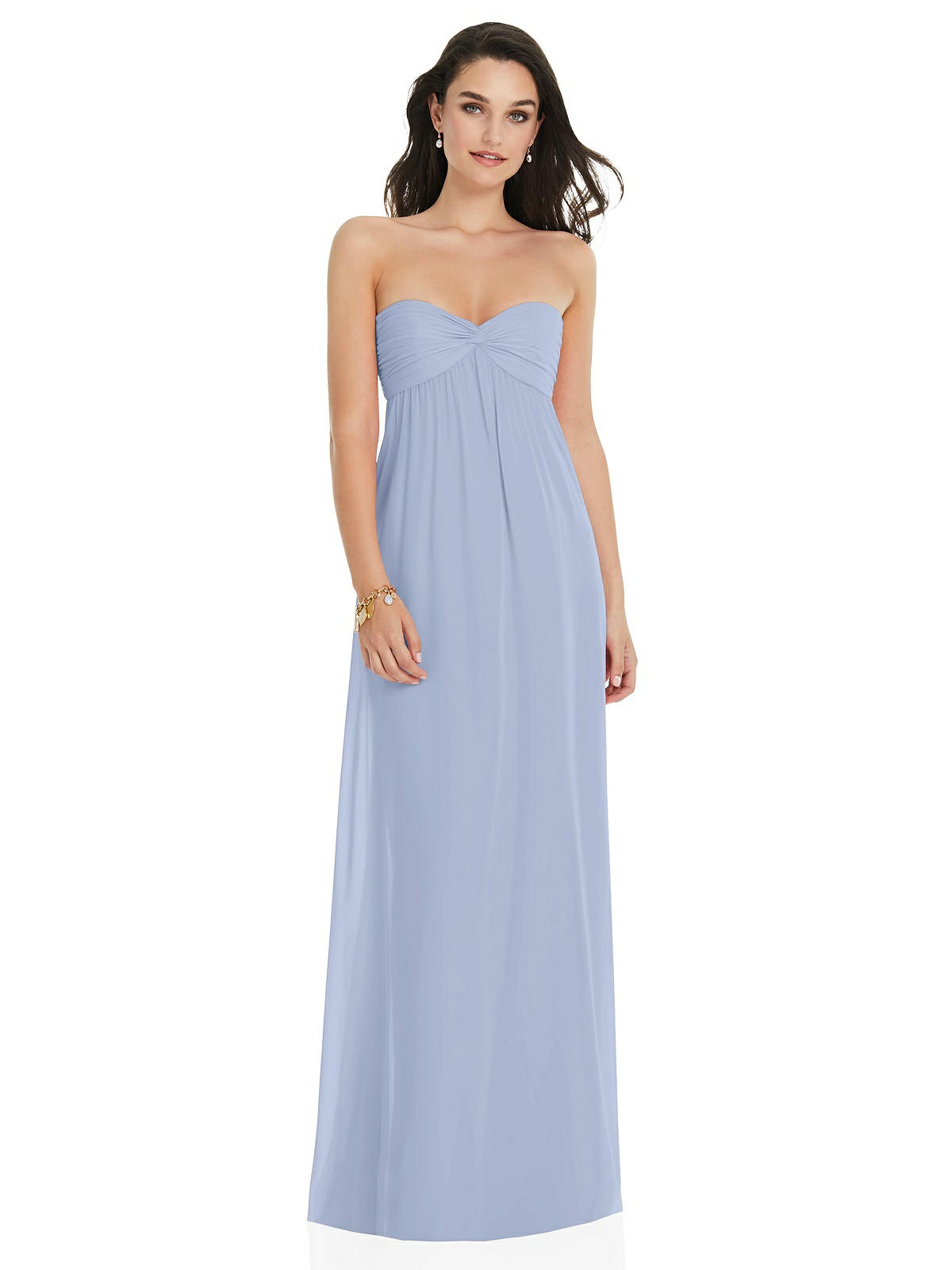 French Novelty: Dessy Collection 3101 Flowing Empire Bridesmaid Dress