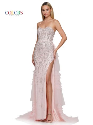 French Novelty: Colors Evening Dresses