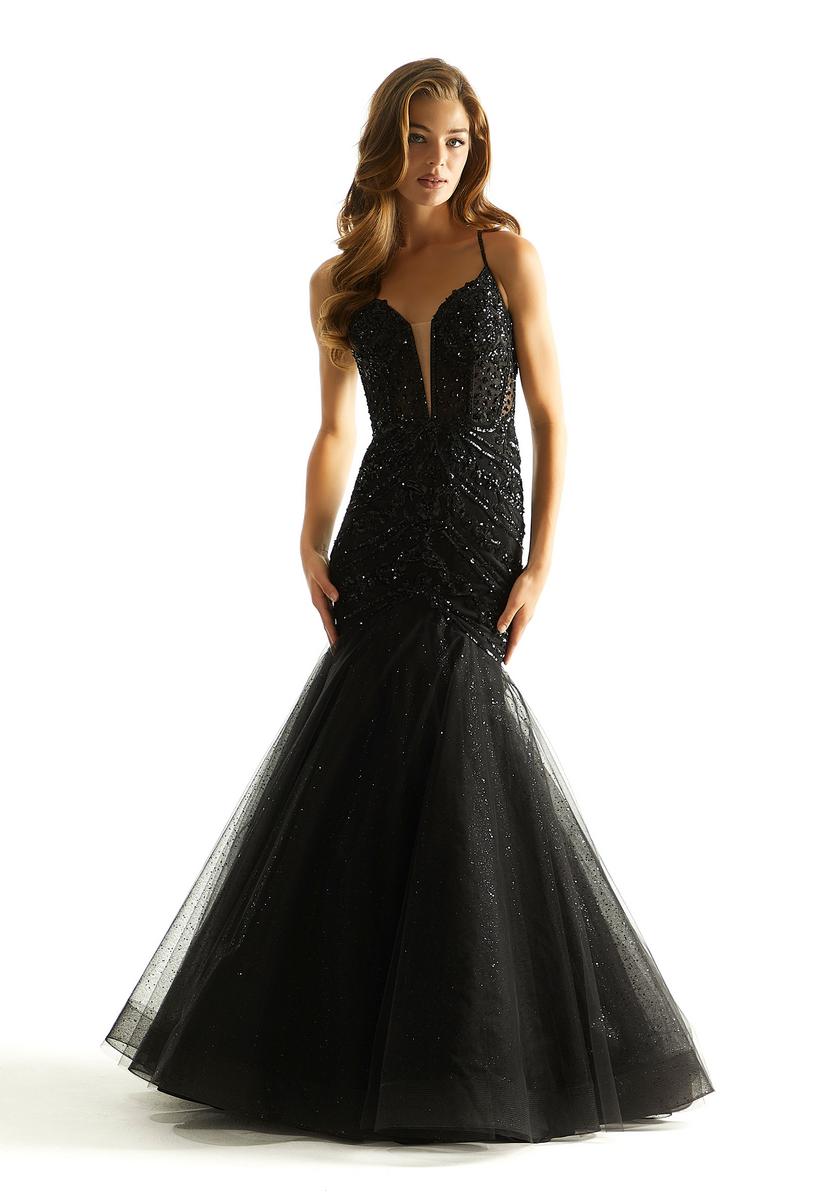 French Novelty: Morilee 49014 Fierce Sequin Mermaid Prom Dress
