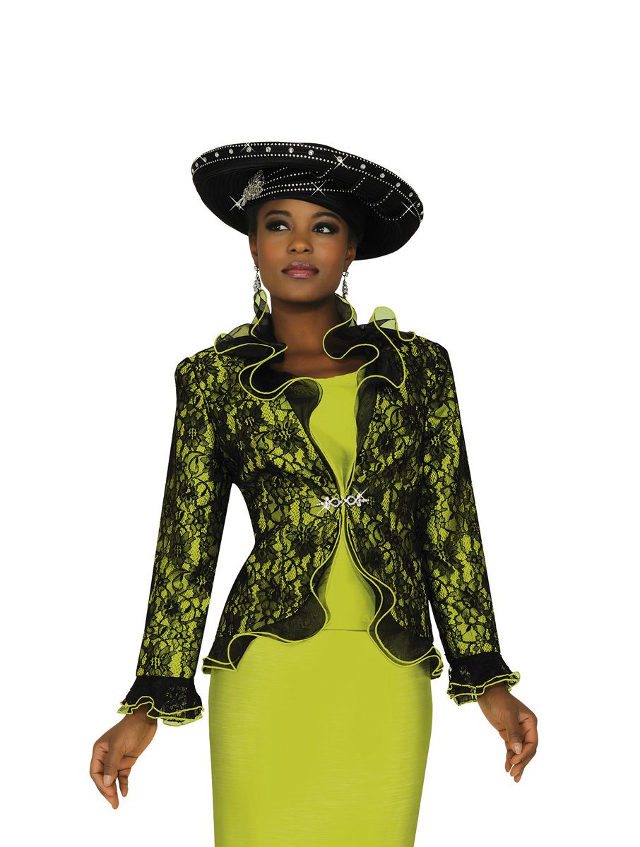 French Novelty: Ben Marc Fifth Sunday 52760 Womens Lace Church Suit