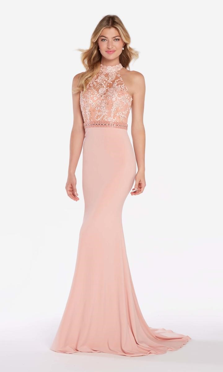 French Novelty: Alyce Paris 60024 Regal Strappy Back Prom Dress