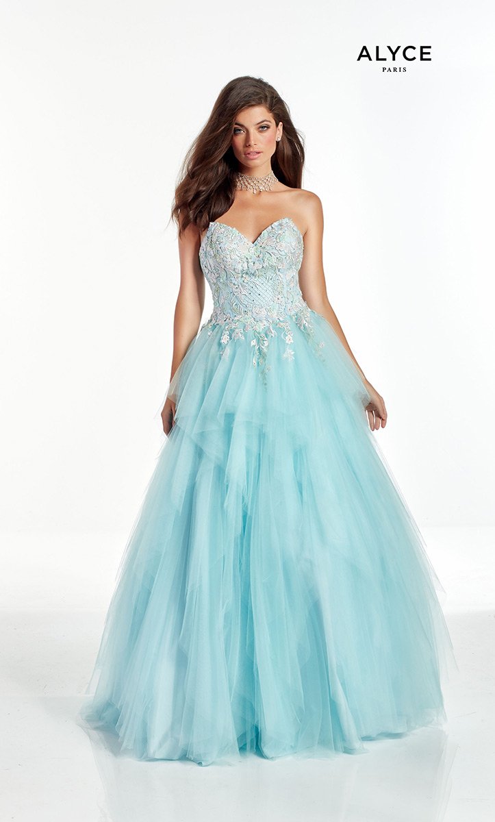 French Novelty: Alyce Paris 60885 Winning Prom Dress
