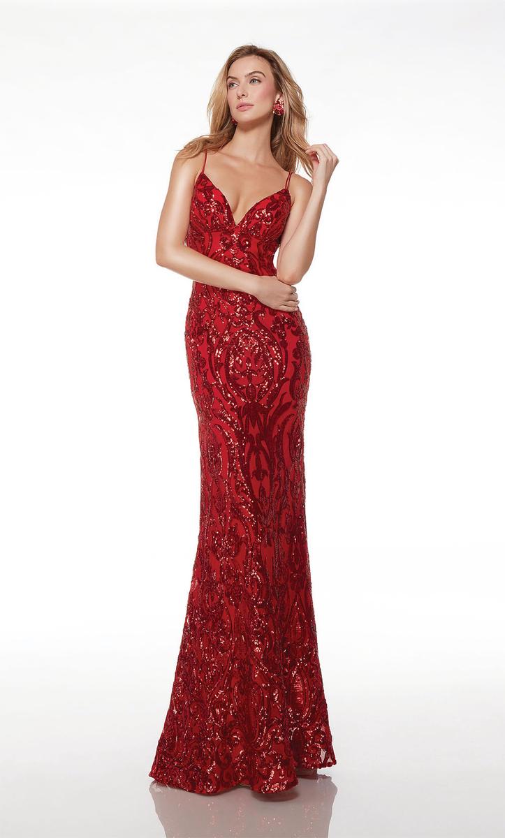 French Novelty: Alyce Paris 61677 Prom Dress