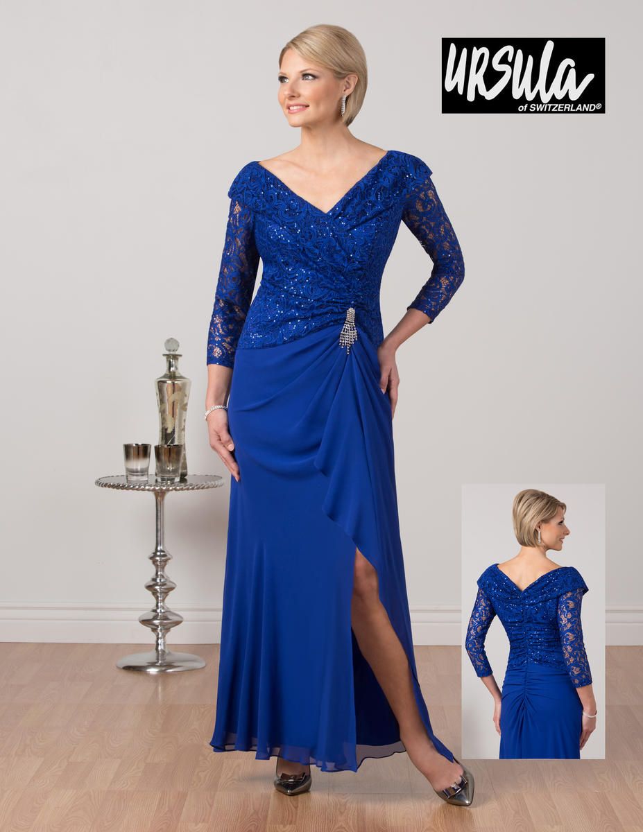 French Novelty: Ursula of Switzerland 63287 Lace and Chiffon Plus Size ...