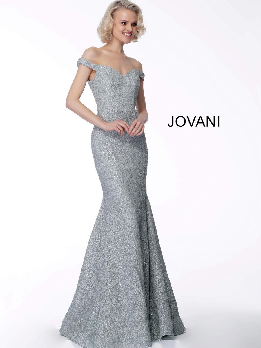 French Novelty: Jovani 65156 Off Shoulder Mermaid Dress