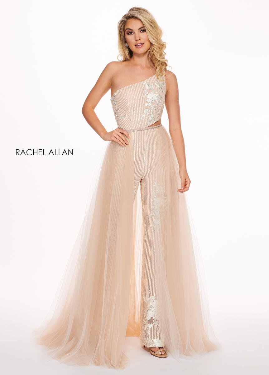 Rachel Allan 6527 Prom Dress with Detachable Skirt: French Novelty