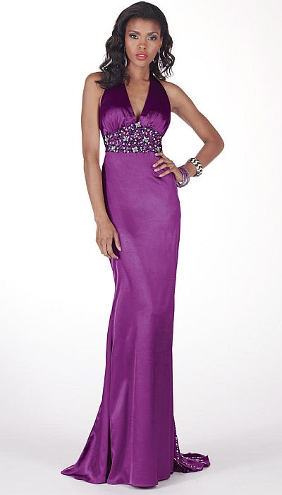 Alyce Paris Prom Dress with Gorgeous Back Design 6774: French Novelty