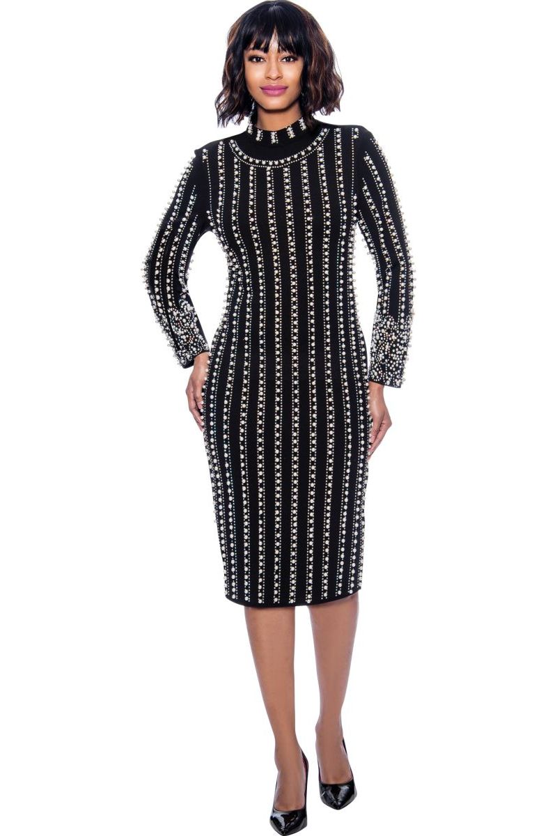 French Novelty: Terramina 7018 Beautiful Pearl Dress