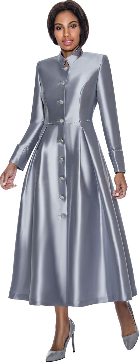 French Novelty: Terramina 7058 Long Sleeve Clergy Dress