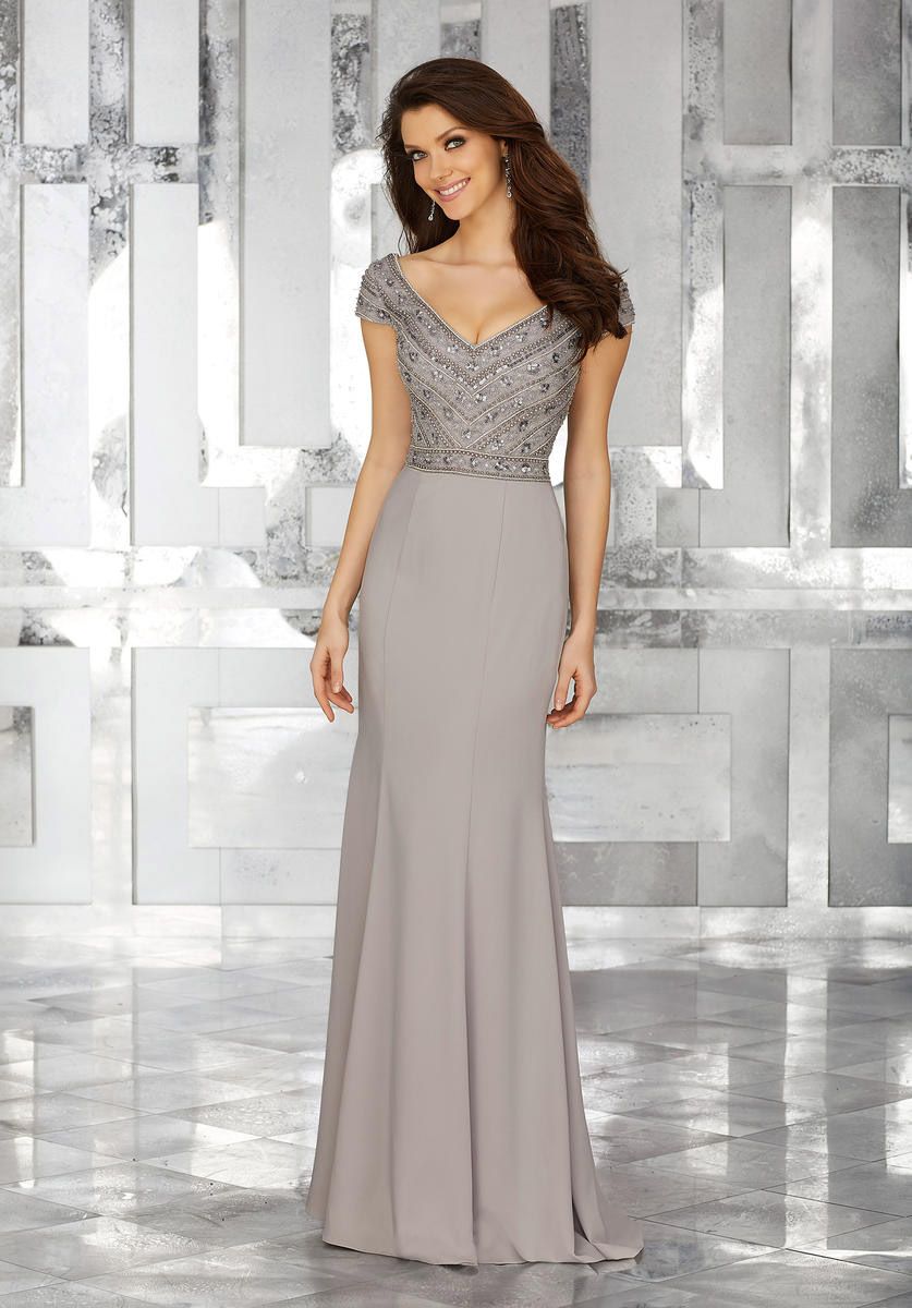 French Novelty: MGNY by Morilee 71634 Stunning Mother of the Bride Dress