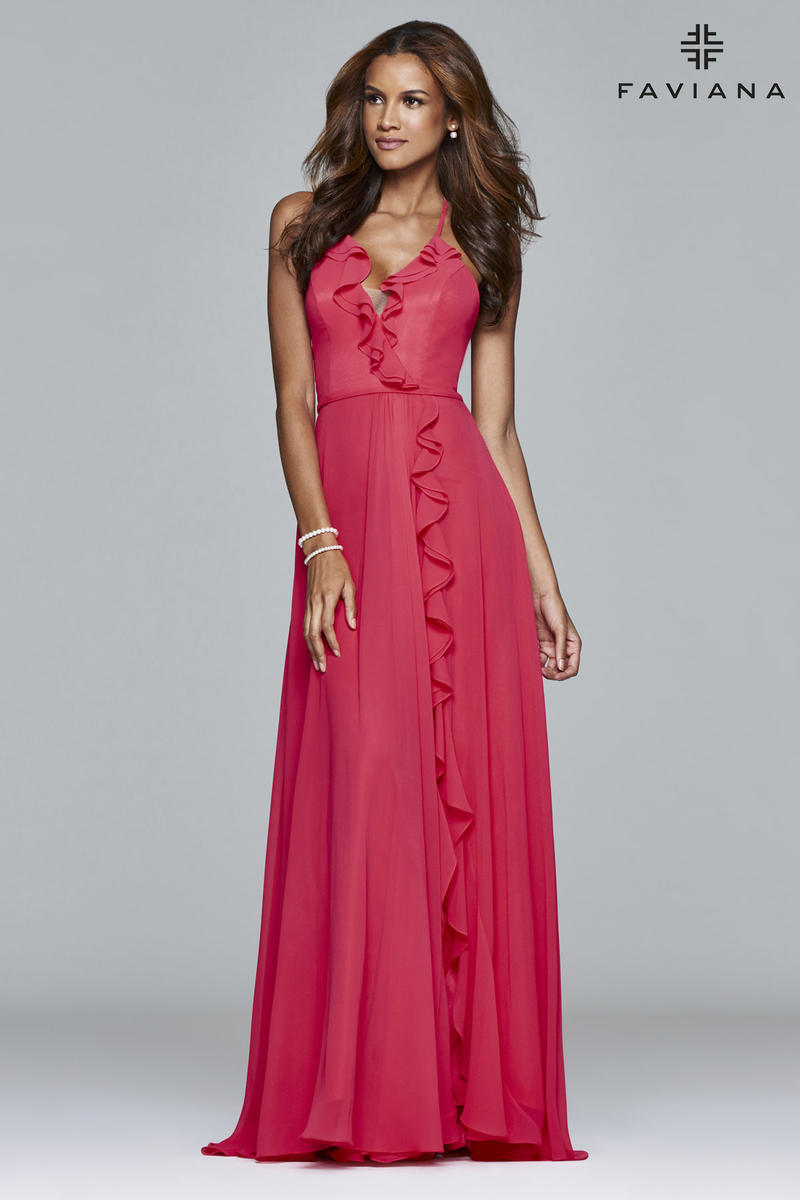 French Novelty: Faviana 7939 Prom Dress for Twirling