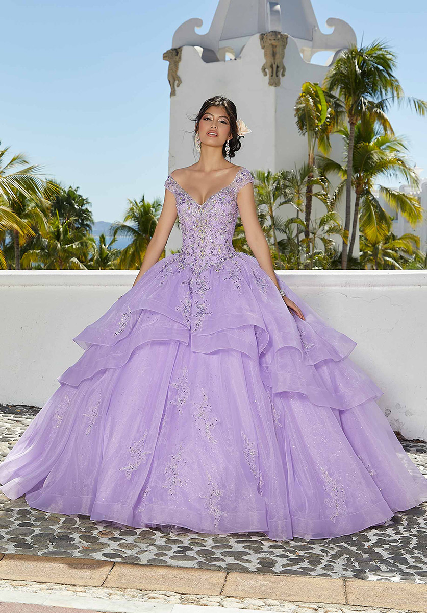 French Novelty: Vizcaya 89356 Lovely Quinceanera Dress