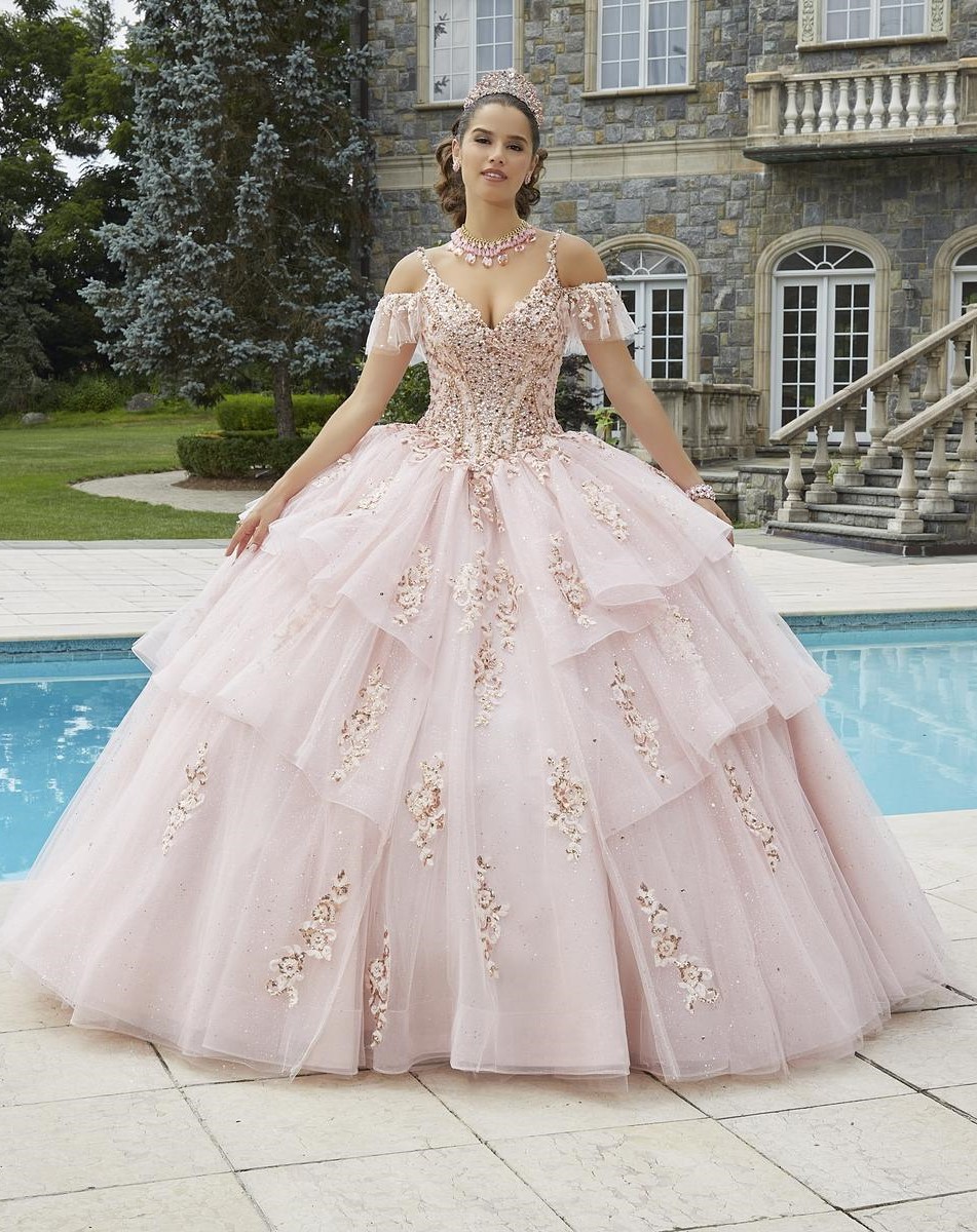 French Novelty: Vizcaya 89402 Ballerina Inspired Quinceanera Dress