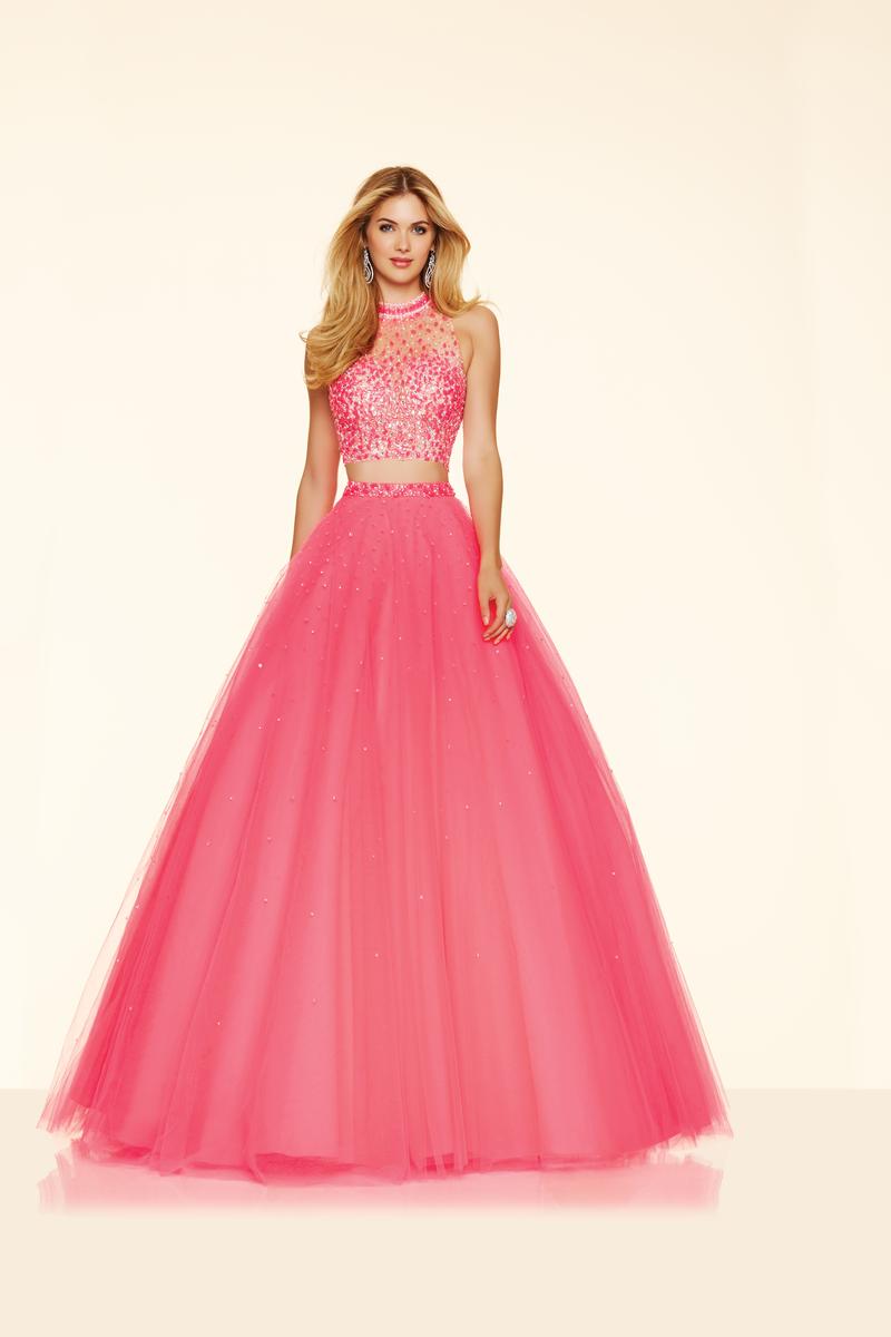 French Novelty Mori Lee Paparazzi 98107 Two Piece Tulle Ball Gown