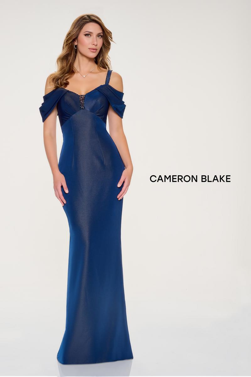 French Novelty: Cameron Blake CB214 Striking Sheath MOB Dress