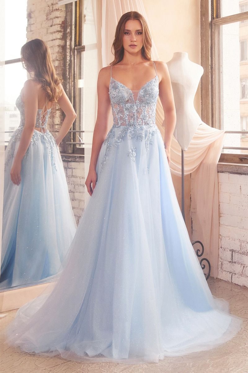 French Novelty: Ladivine D553 Prom Dress