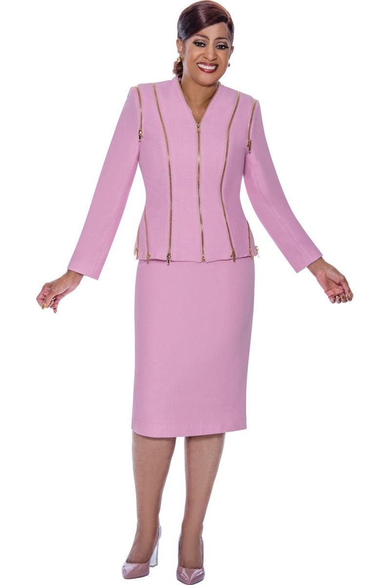 French Novelty: Dorinda Clark Cole DCC4992 Ladies' Zipper Church Suit