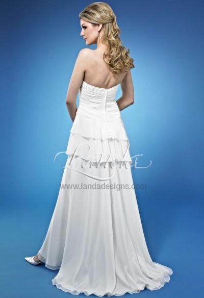 French Novelty: Destination Tiered Bridal Dress DB218 by Landa