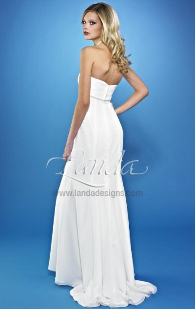 French Novelty: Feminine Destination Bridal Dress DB222 by Landa