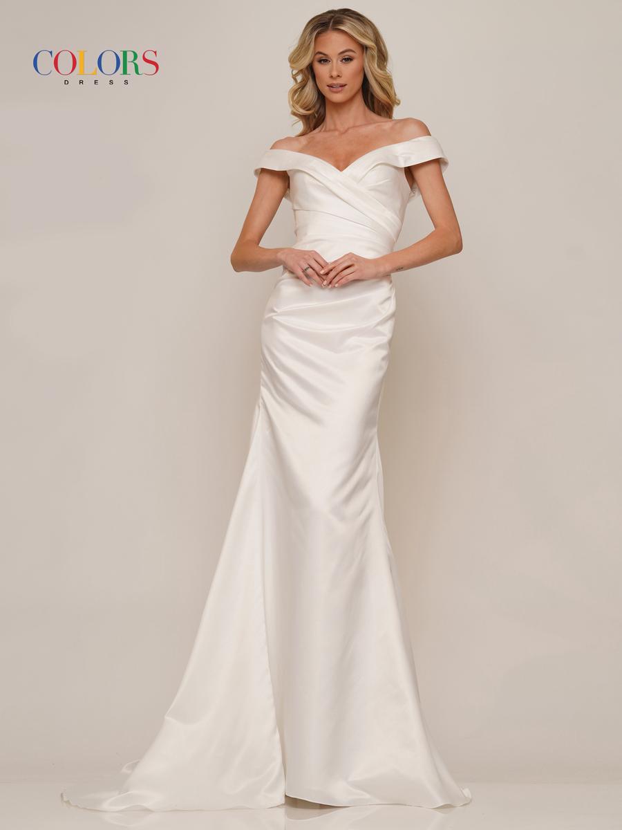 French Novelty: Glow by Colors G1080 Sophisticated Prom Dress