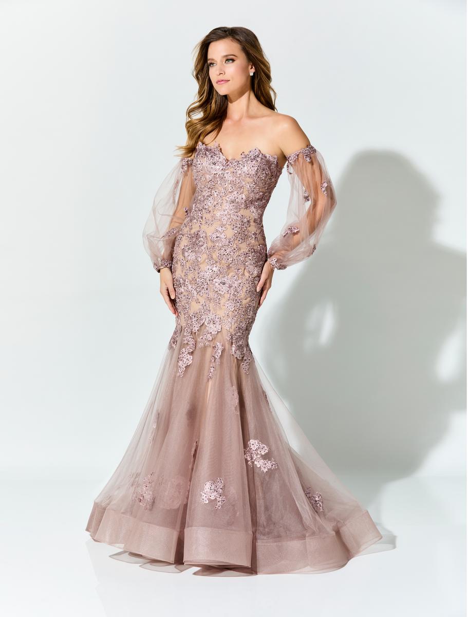 French Novelty: Ivonne D for Mon Cheri ID920 Beautiful Mermaid Gown