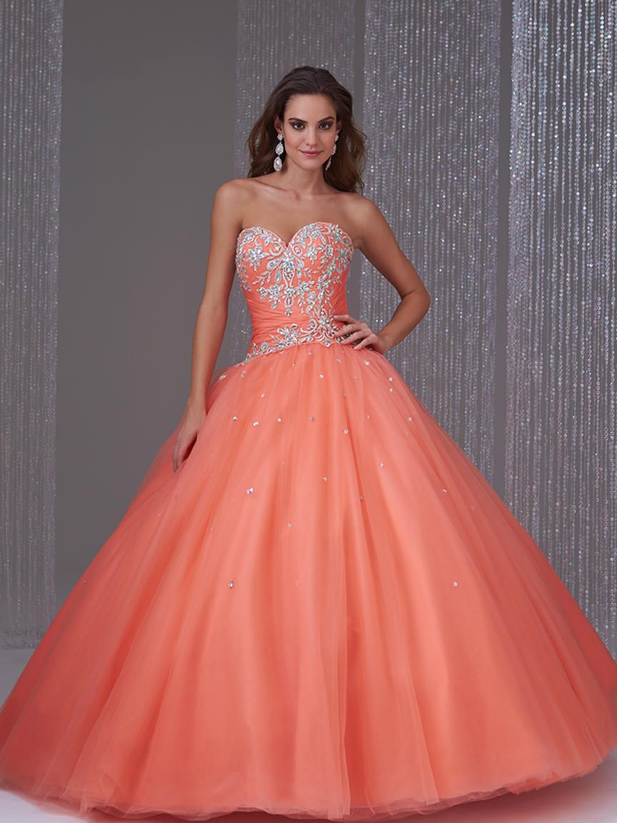 French Novelty: Allure Q490 Sweet Quinceanera Dress