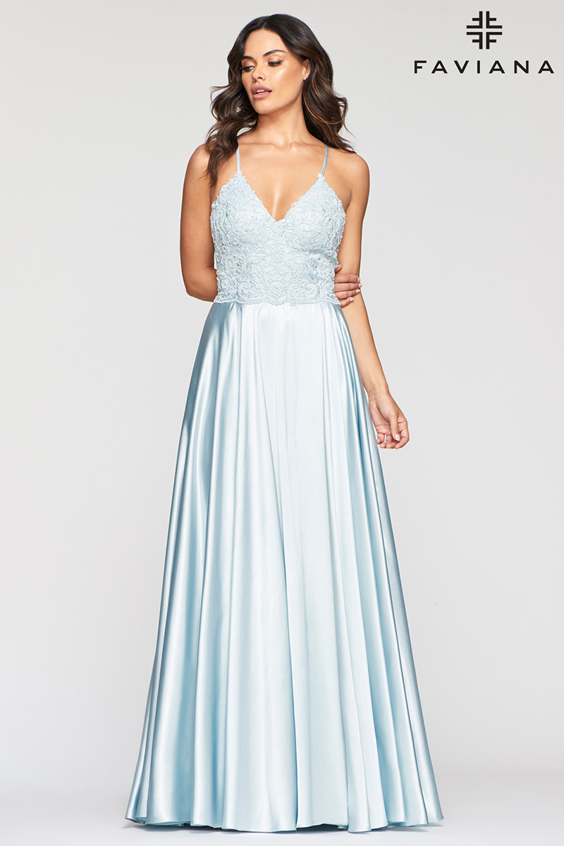 French Novelty: Faviana Glamour S10447 Ideal Prom Gown