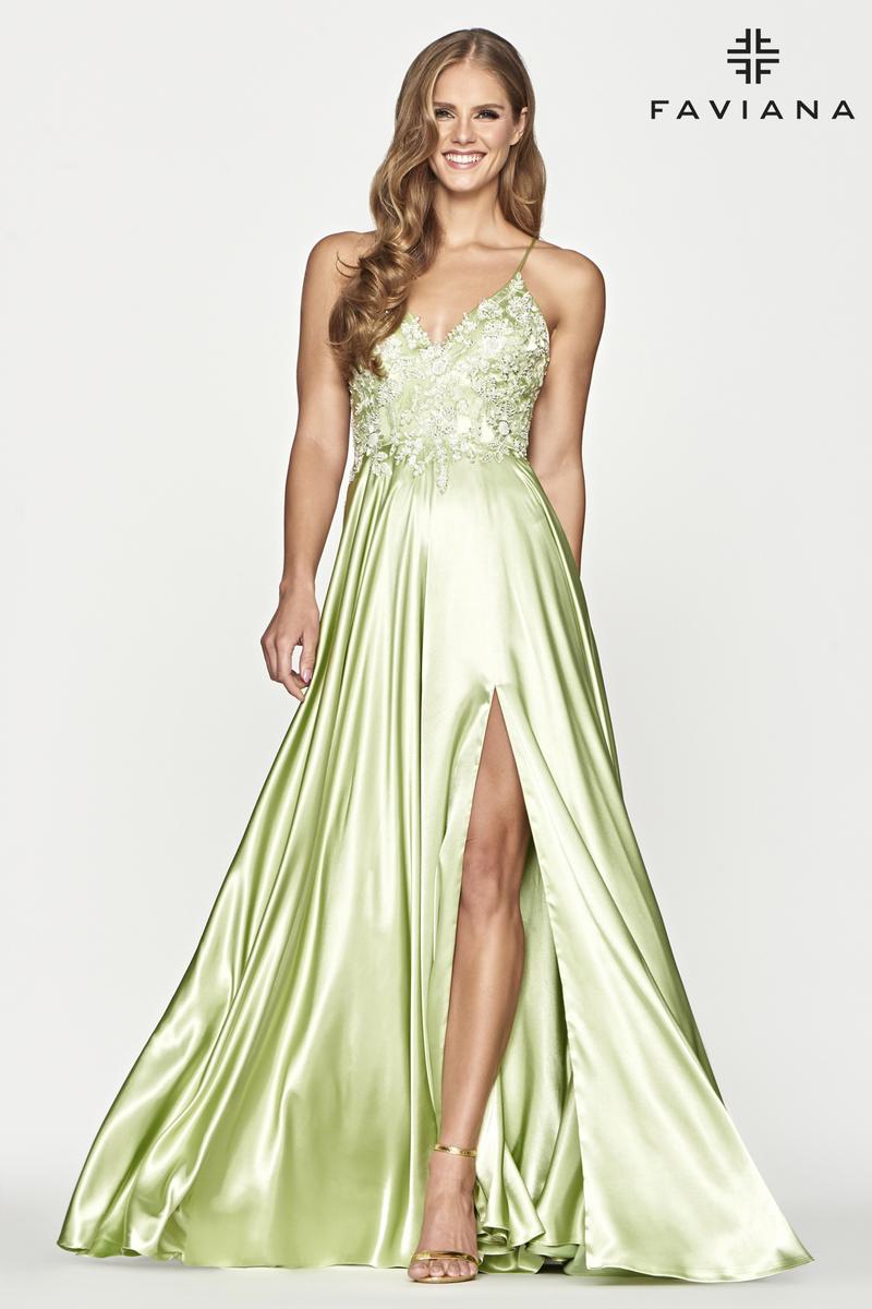 French Novelty: Faviana Glamour S10670 A-Line Prom Dress