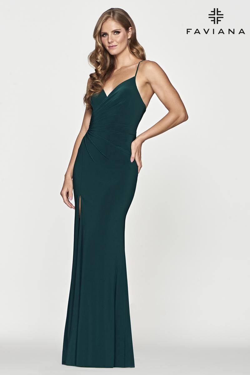 French Novelty: Faviana Glamour S10685 Stretch Prom Dress