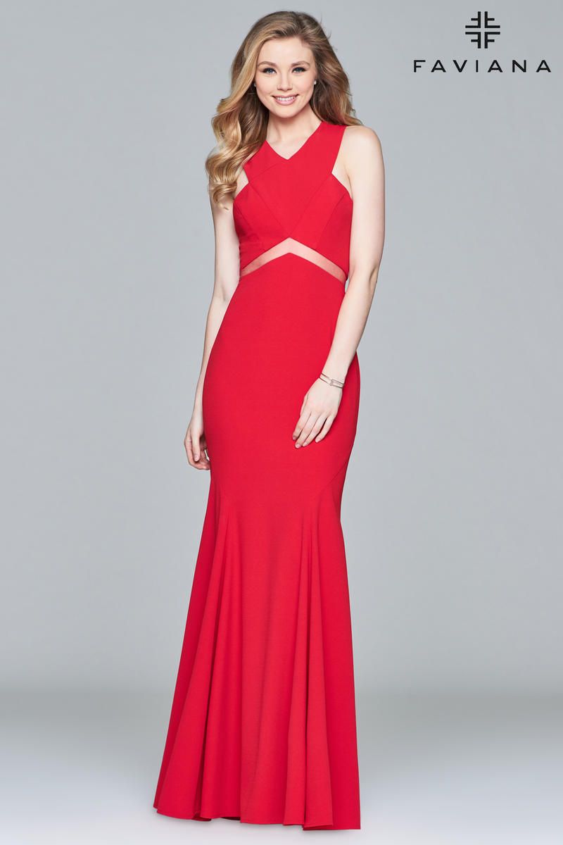 French Novelty: Faviana Glamour S8084 Sophisticated Long Dress