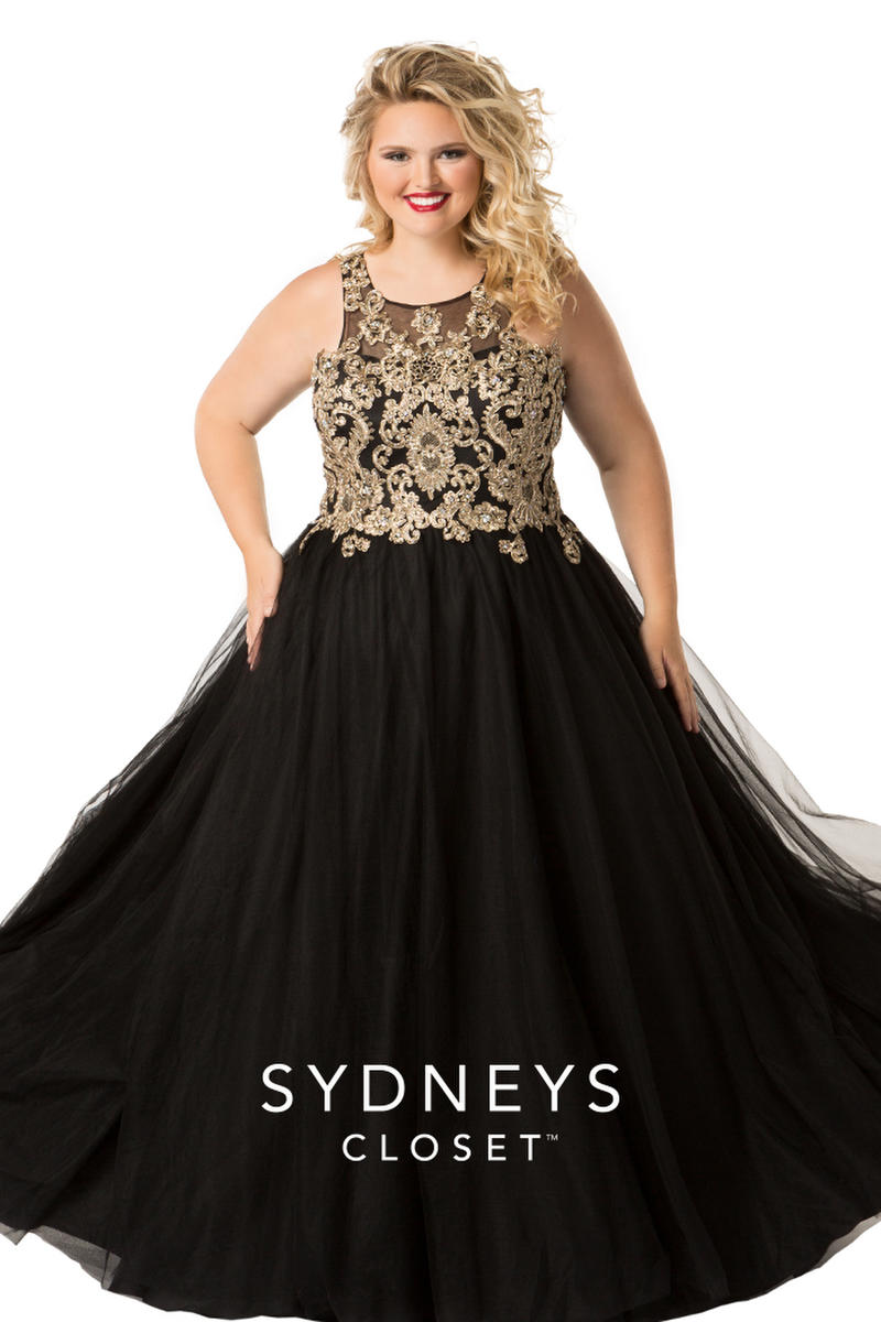 French Novelty: Sydneys Closet SC7245 Plus Size Princess Ball Gown