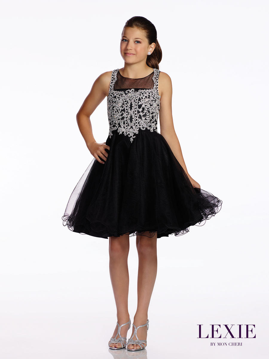 French Novelty: Lexie by Mon Cheri TW11660 Tween A-Line Dress